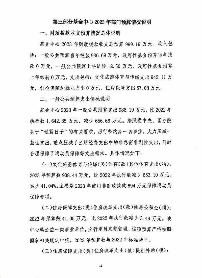 国家体育总局体育基金管理中心