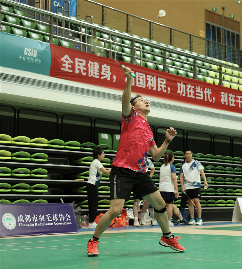 成都市第十届全民健身运动会羽毛球总决赛开赛_国家体育总局