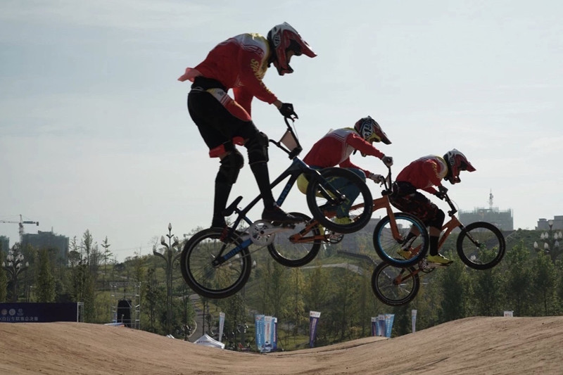 2019年中国BMX自行车联赛四川营山收车_国家体育总局