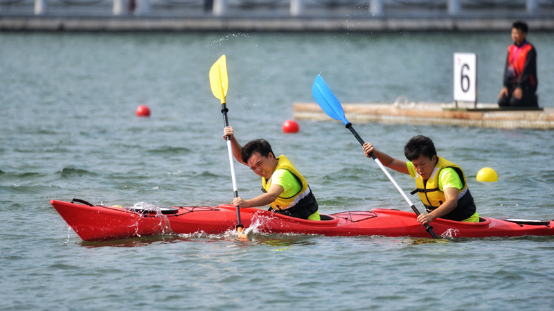 全国大学生皮划艇锦标赛浙江丽水竞风流_国家体育总局
